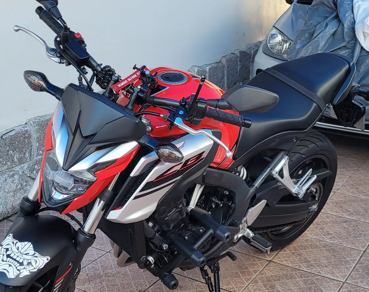 Motos Honda CB 650F no Brasil