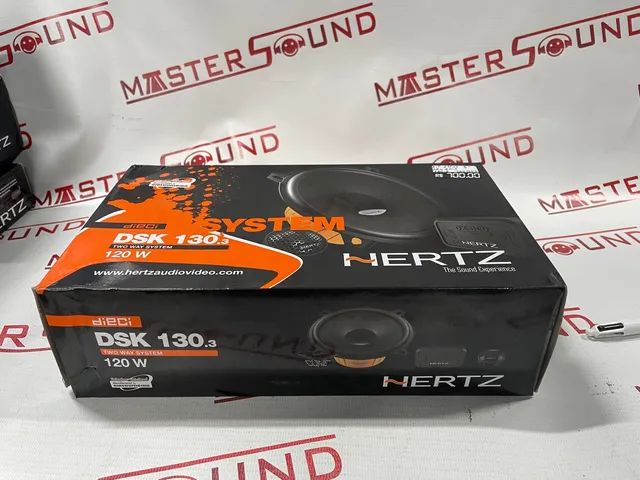 Kit 2 vias hertz dsk 130.3 120w original novo na embalagem lacrado - Carros, vans e utilitários ...