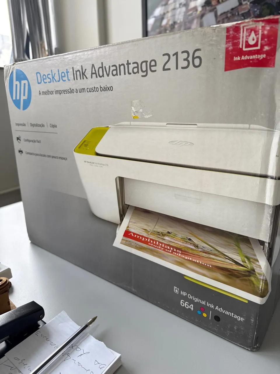 "impressora hp deskjet 2136" no Brasil