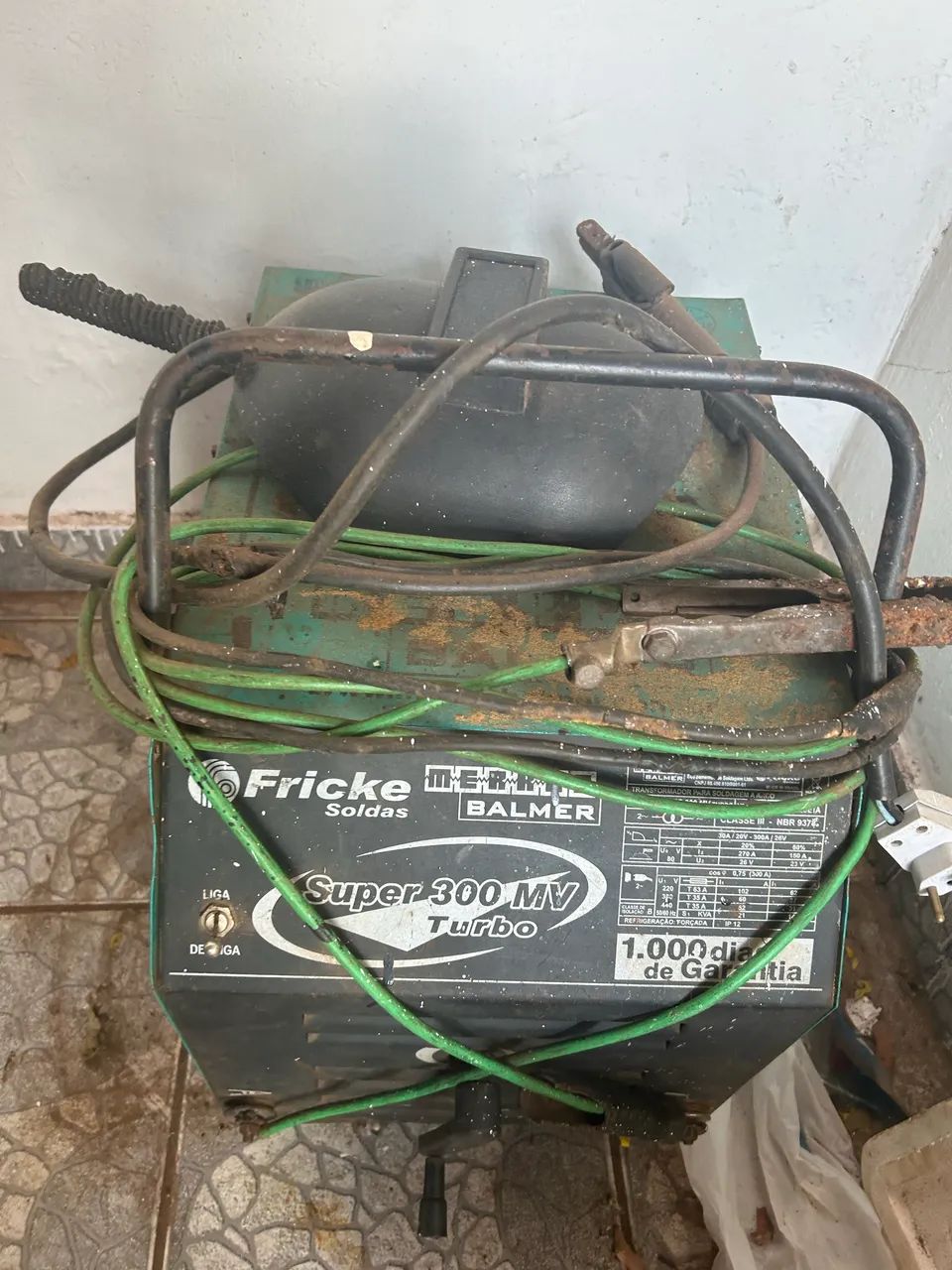 Máquina de solda 300w Balmer - Fundação e Estrutura - Jardim Holanda ...