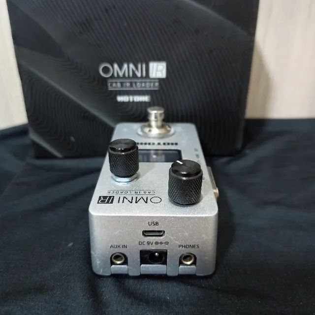 Pedal Efeito Guitarra Violão Baixo Hotone Omni IR Cab Loader Impulse ...