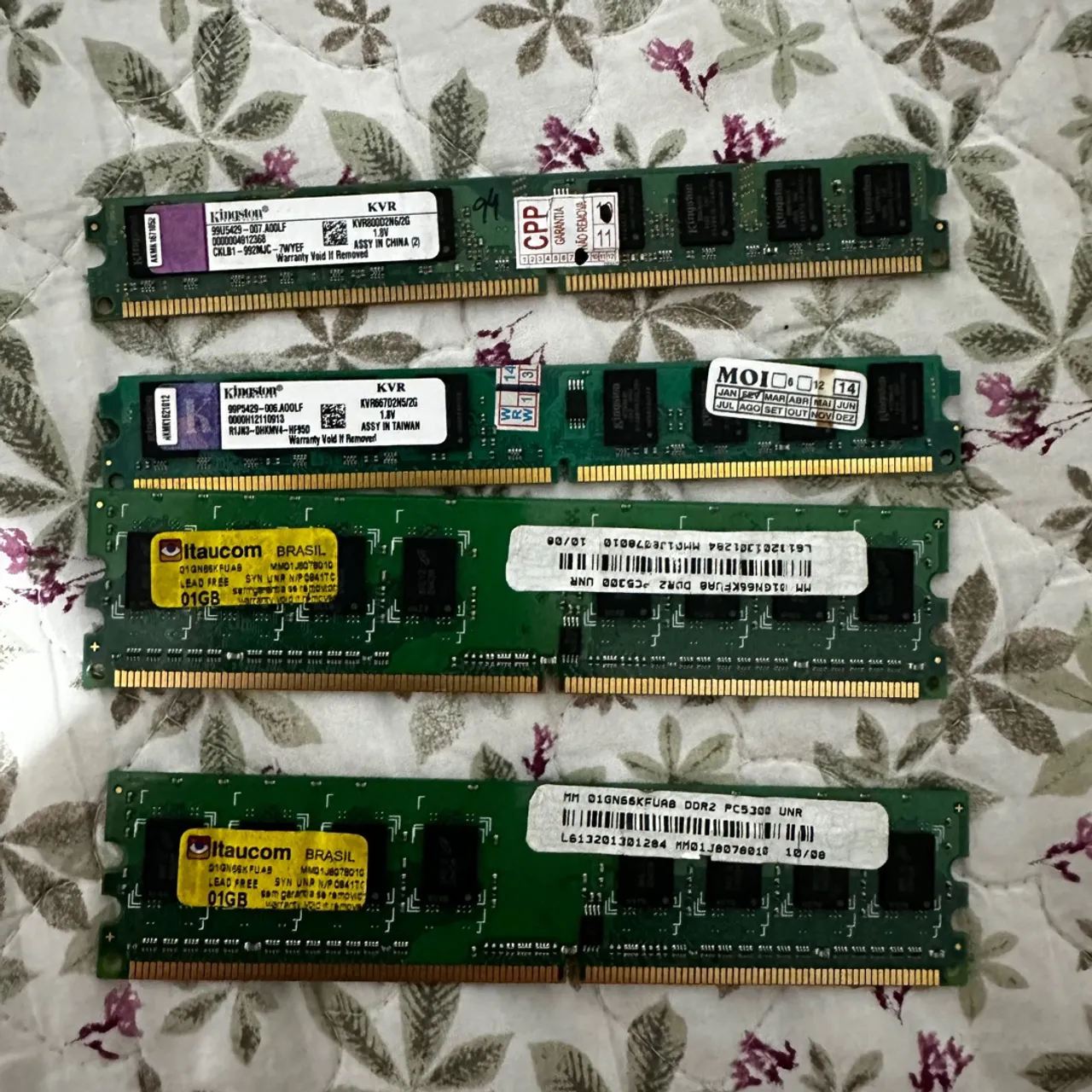 "memoria ram ddr 1gb" - Memória RAM no Brasil
