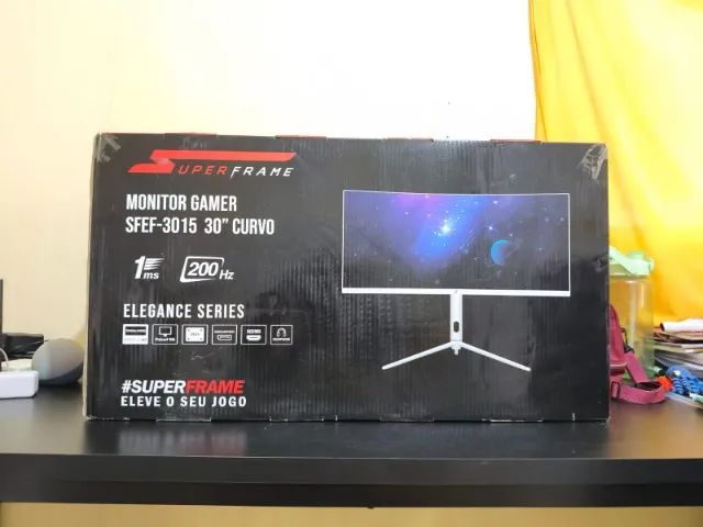 Monitor Gamer SuperFrame Elegance Series, White, 30 pol, Curvo ...