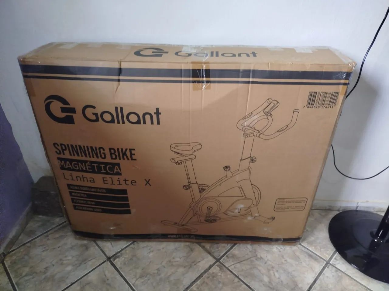 Bicicleta ergométrica spinnig magnética Gallant - Academia e Exercícios ...