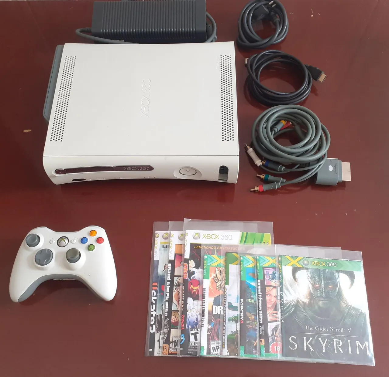 "xbox 360 fat" - Consoles de Vídeo Game no Brasil