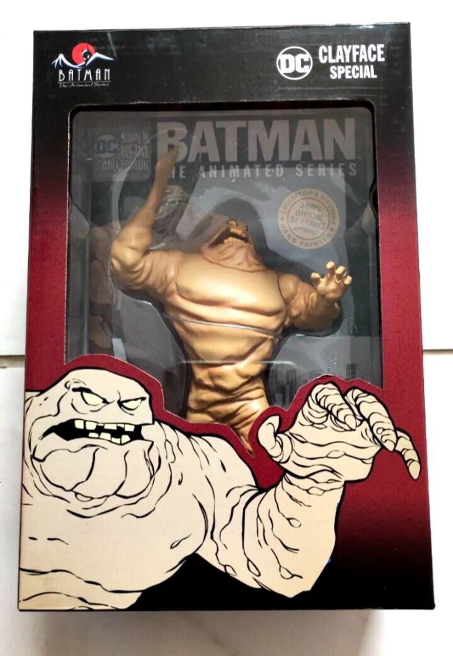 Boneco Action Figure Dc Eaglemoss - Clayface Cara De Barro - Hobbies e ...