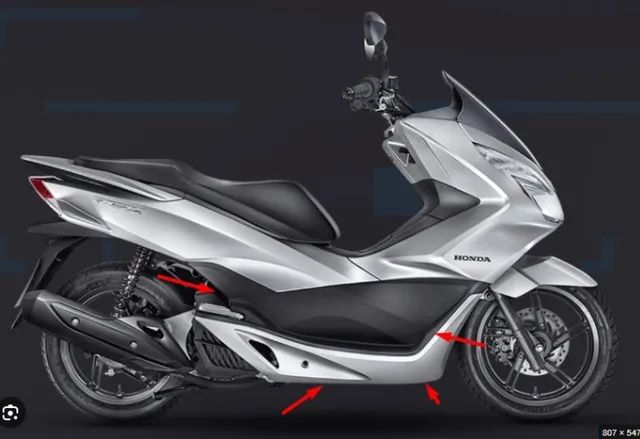 Motos HONDA PCX 2017 no Brasil