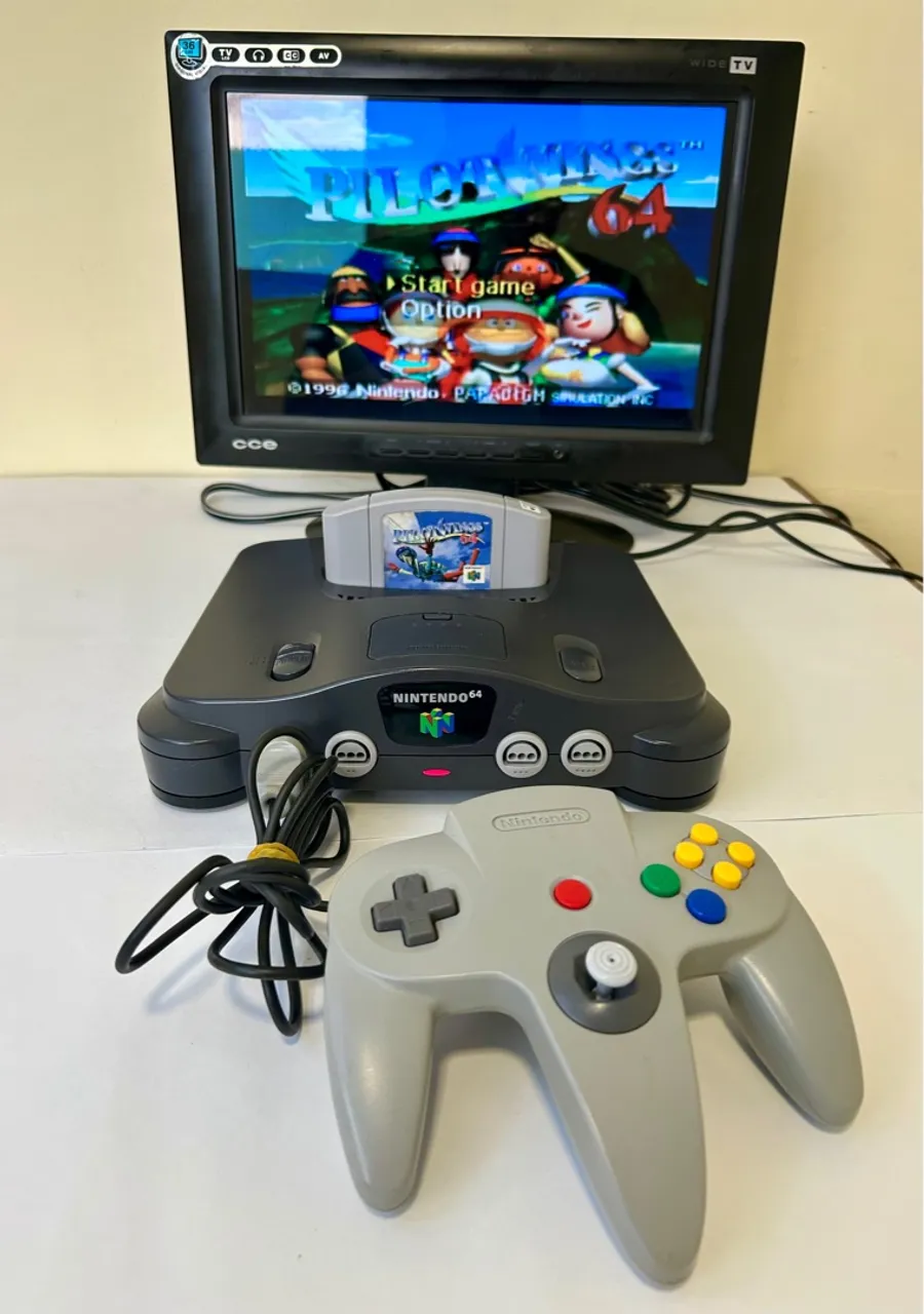 "console nintendo 64" - Consoles de Vídeo Game no Brasil