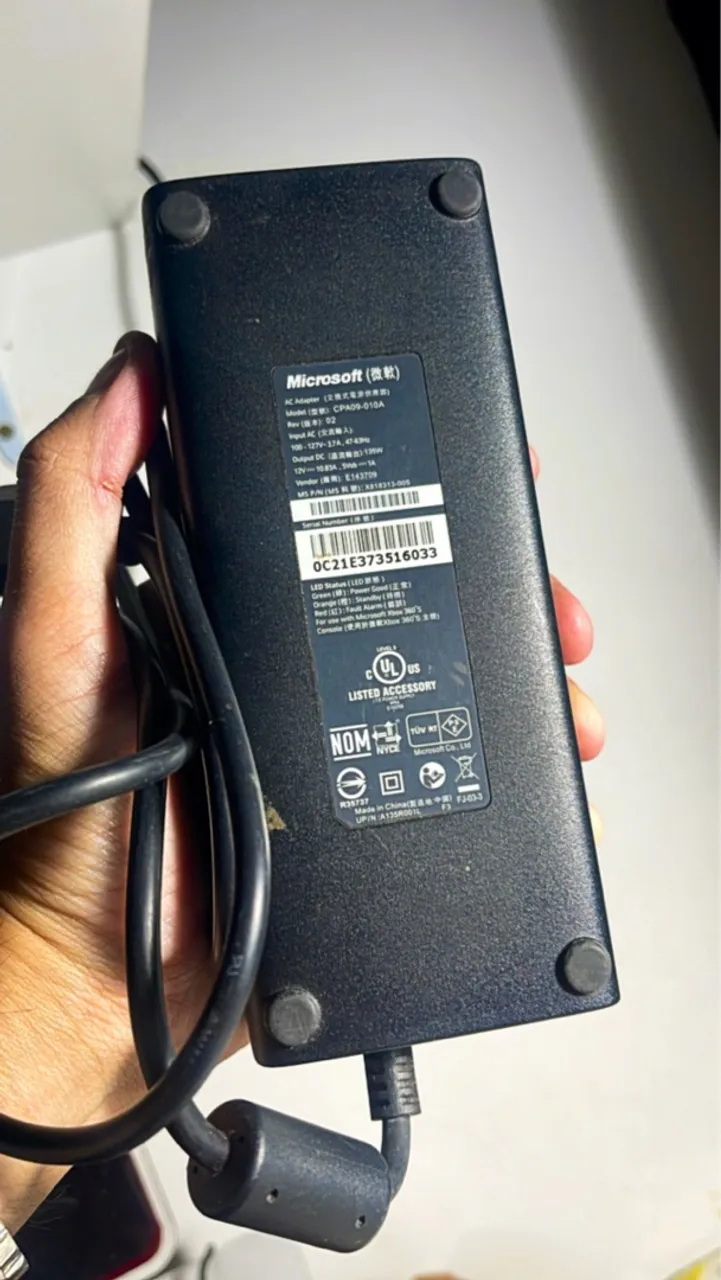 "fonte xbox one original" no Brasil