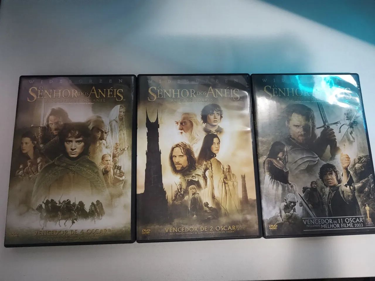 COLEÇÃO SENHOR DOS ANÉIS PARA COLECIONADORES - DVD, Blu-Ray e Vídeo ...