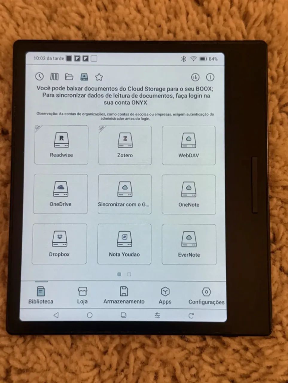 E-reader Boox Go Color 7 64gb (android 12) melhor que Kindle Colorsoft ...