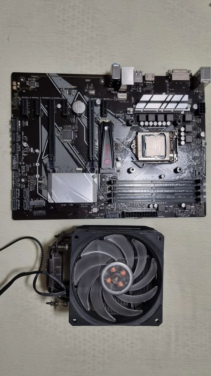 Kit Gamer Intel i7 + paca mãe Asus +HD M2 e Cooler Master - Peças de ...