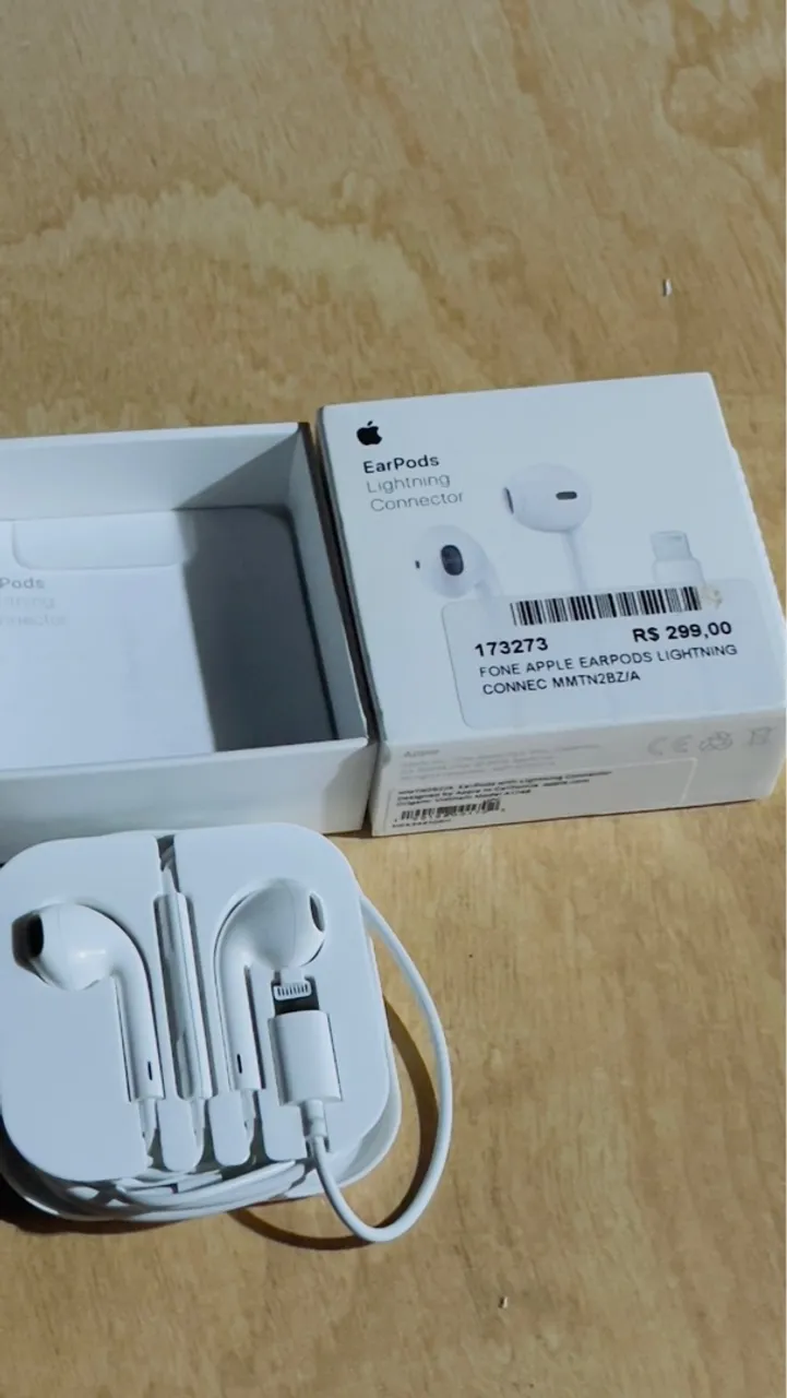 "fones da apple original" no Brasil