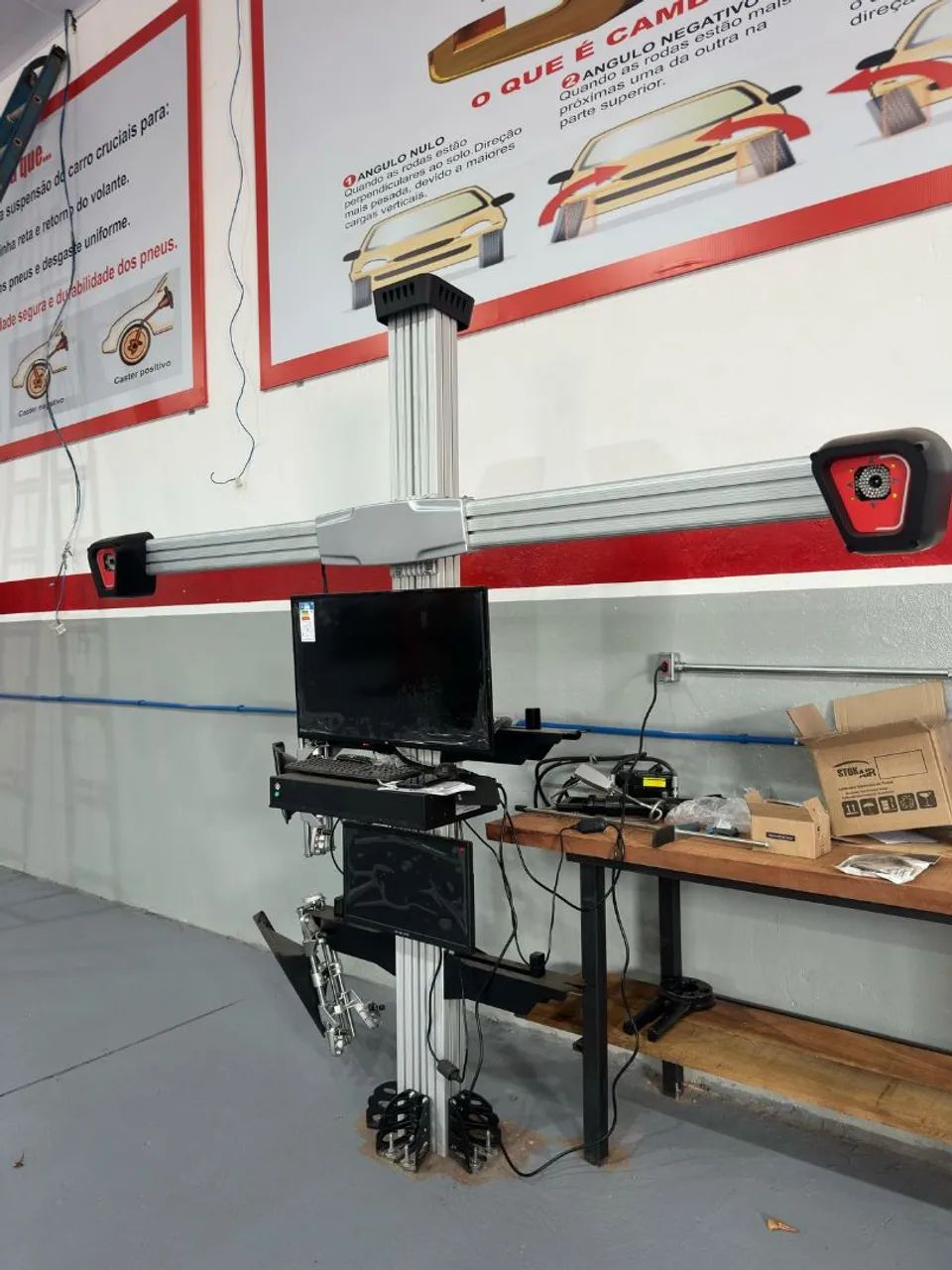 Alinhador 3D Alinhamento de rodas 3D - Máquinas para produção ...