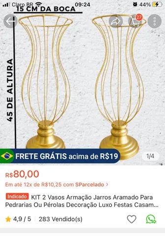 "vasos aramados" no Brasil