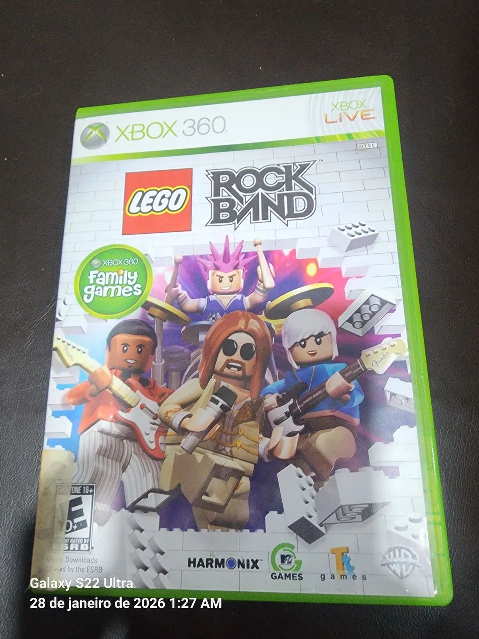 Lego Rock Band xbox 360 - Jogos de Vídeo Game - Fazenda Sobradinho ...