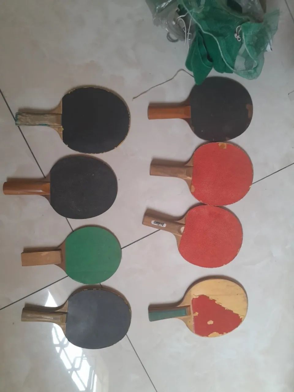 MESA DE PING PONG USADA - COMPLETA - MDF - KLOPF - Esportes de Quadra e ...