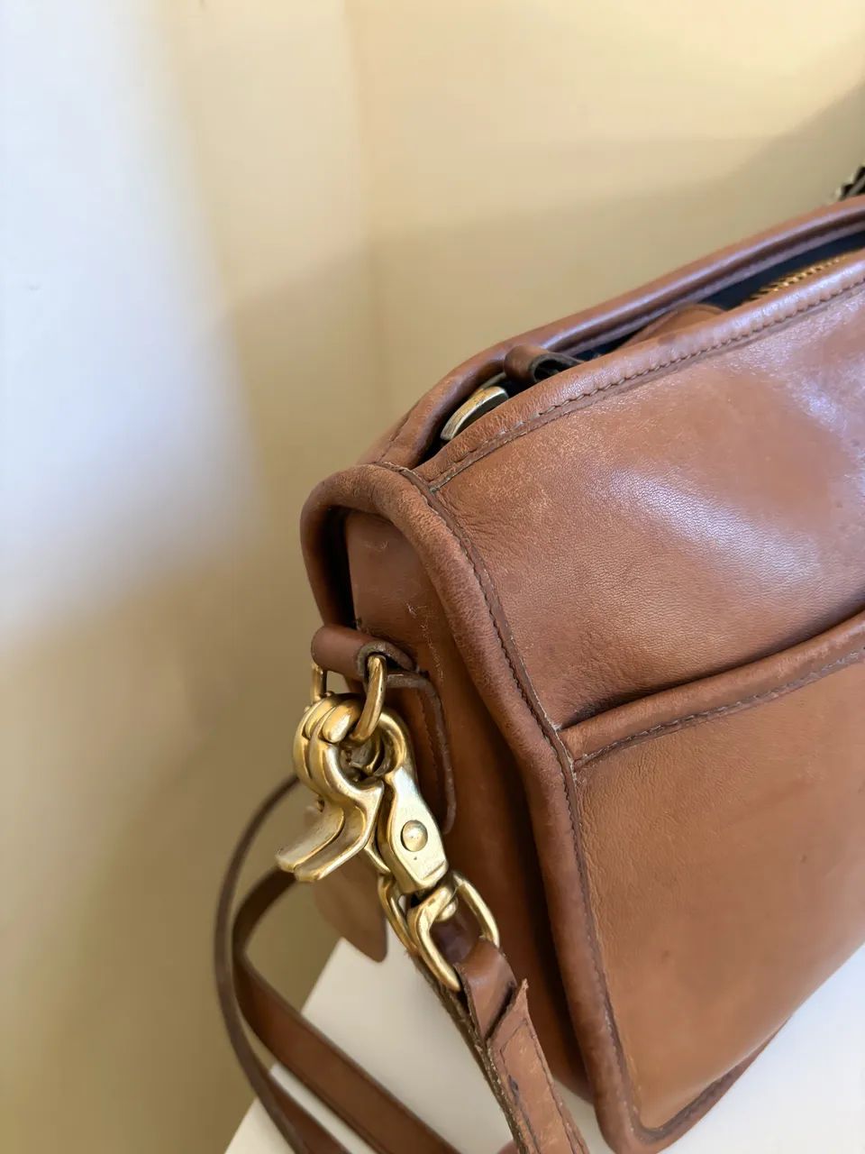 Coach vintage Companion bag Saddle - Bolsas, malas e mochilas ...