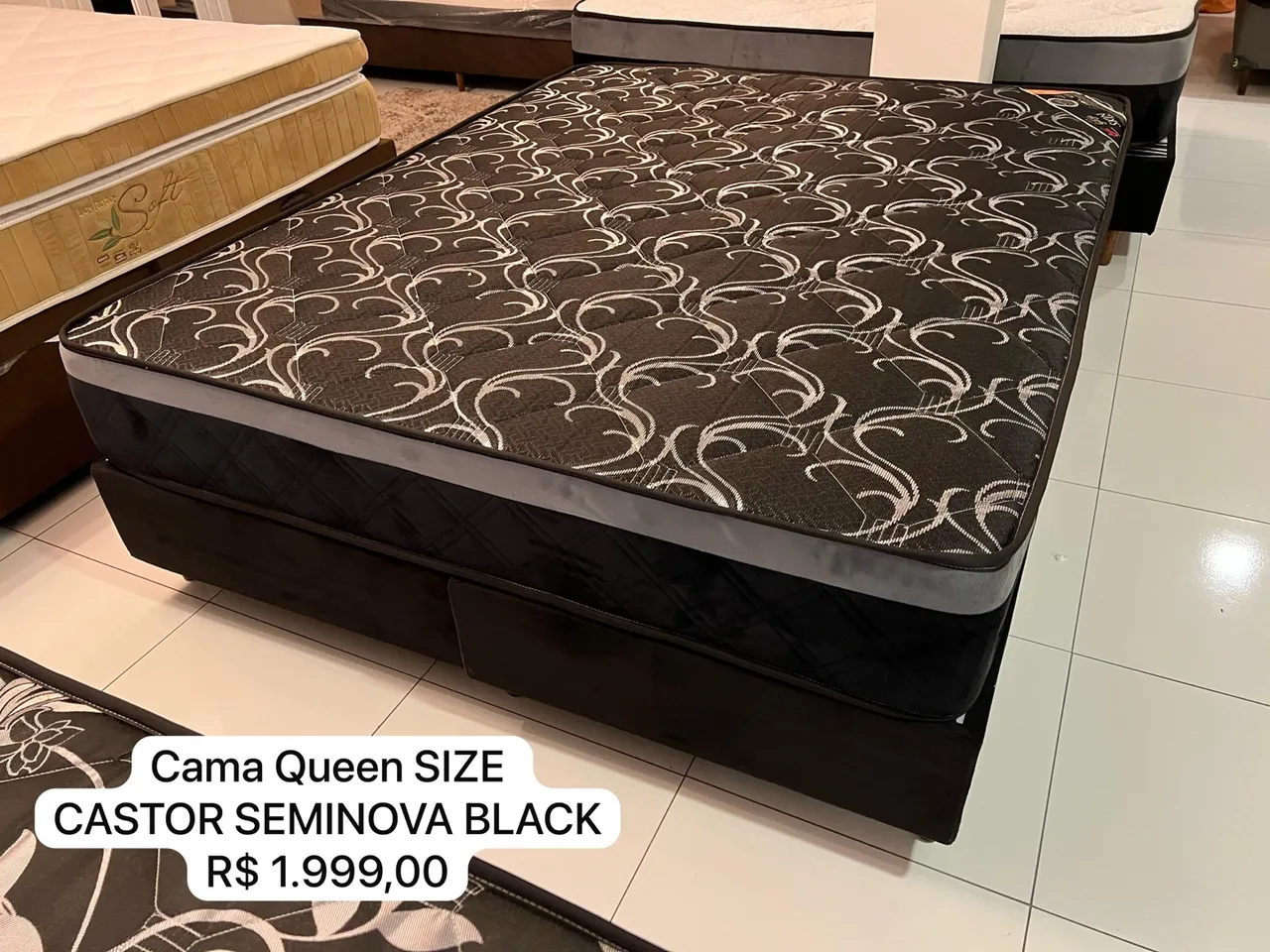 "cama queen castor" - Camas e Colchões no Brasil