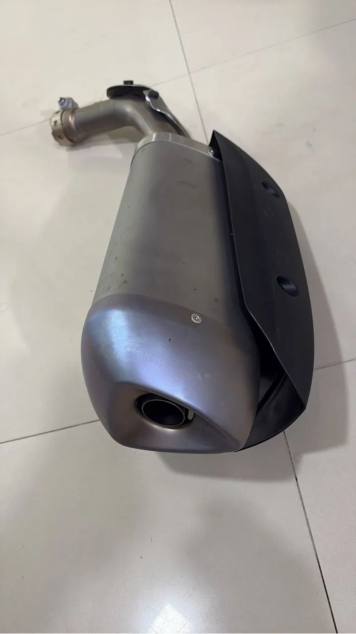 Escapamento duplo da yamaha R1 completo original - Peças para motos ...