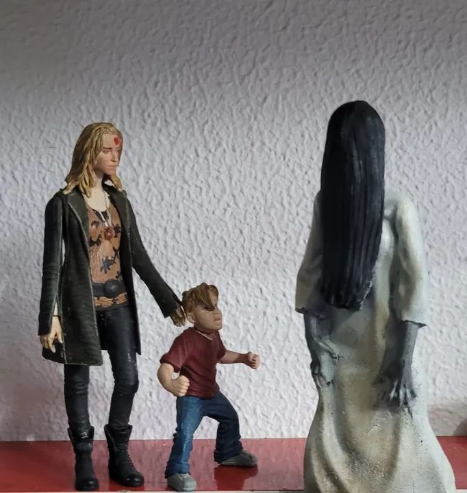 3 Bonecos do filme O chamado 2 samara morgan Coleção Terror action ...