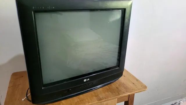 "tv de tubo tela plana" no Brasil