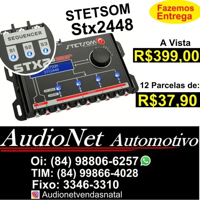 "processador digital stetsom" no Brasil