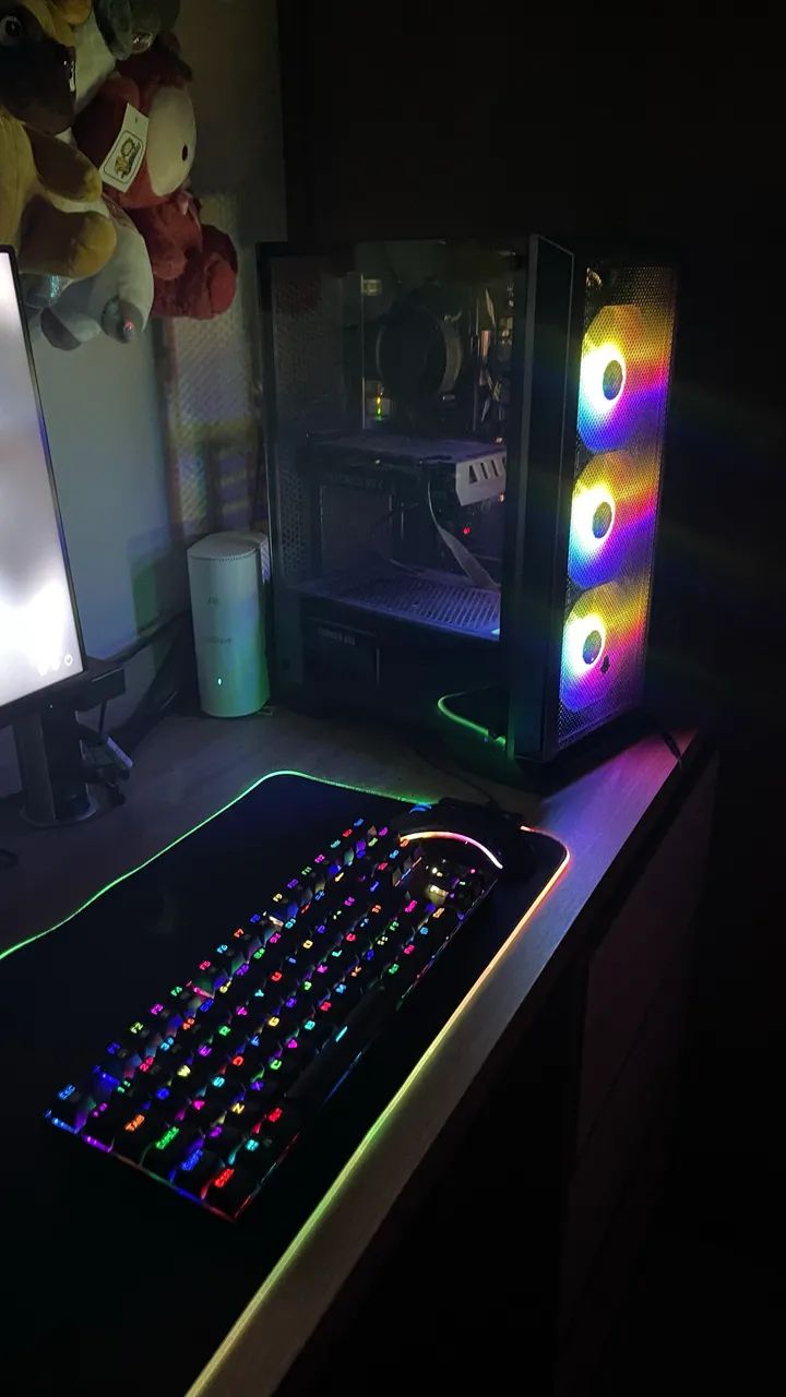 PC Gamer pichau + teclado e mouse redragon - Computadores e Desktops ...