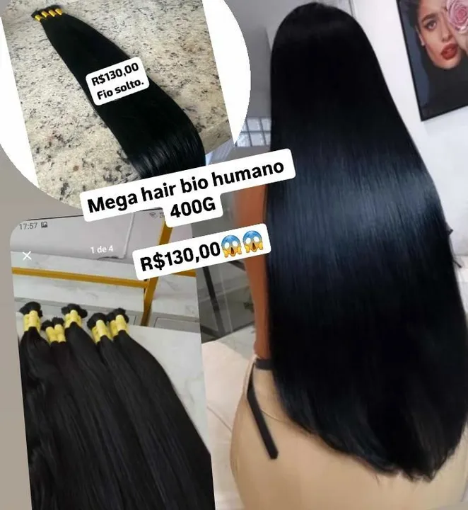 "cabelos bio humano" - Beleza e Cuidados Pessoais no Brasil