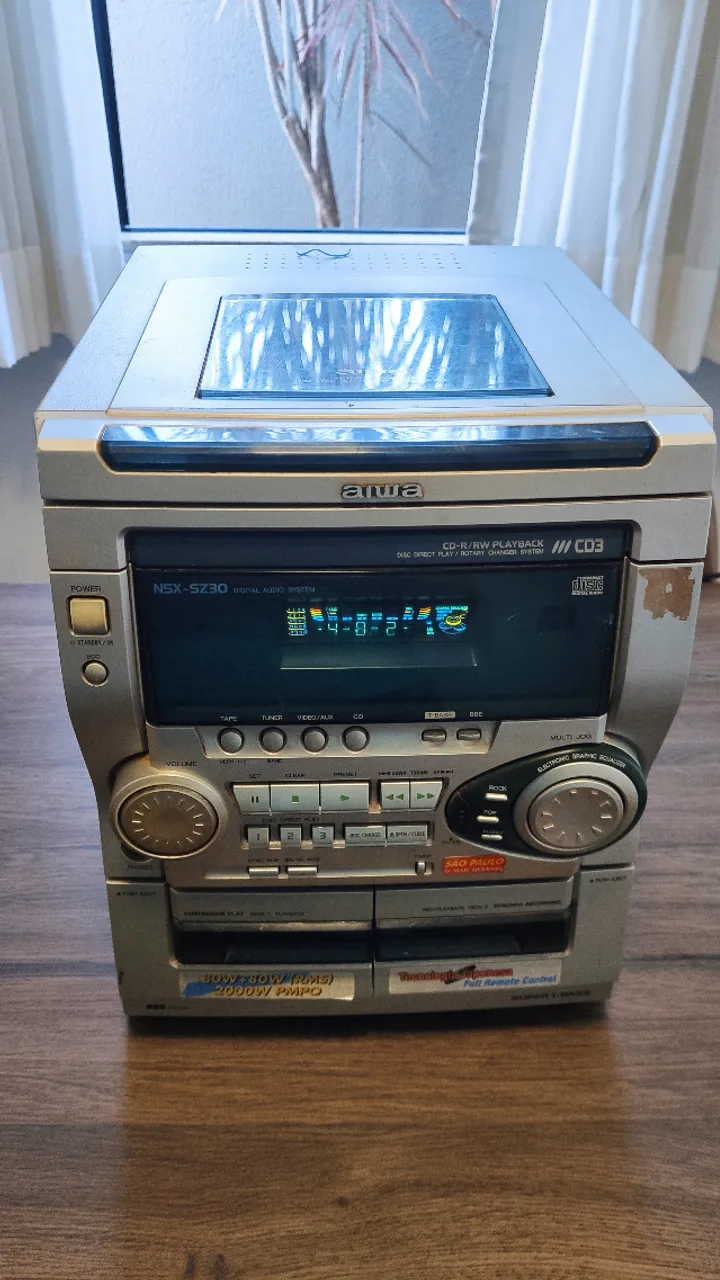 "aiwa nsx" no Brasil