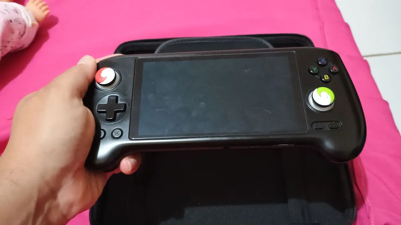 RG556 Ambernic + Micro SD 256gb - Consoles de Vídeo Game - Cerâmica ...