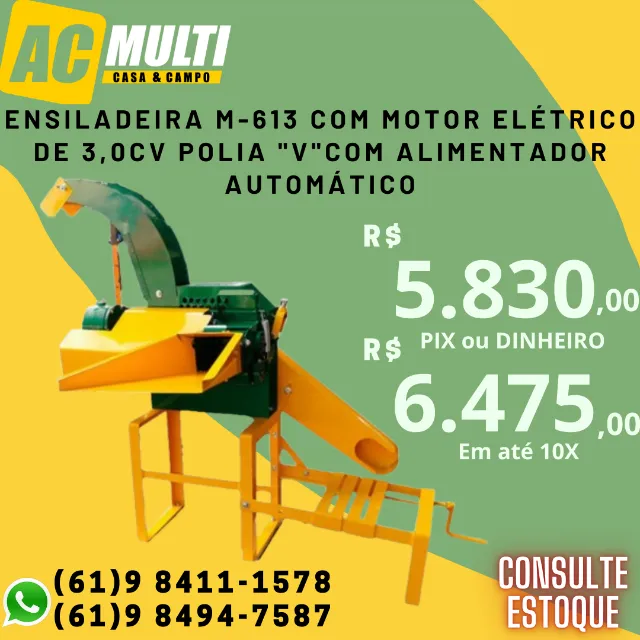 "ensiladeira para trator" - Tratores e máquinas agrícolas no Brasil