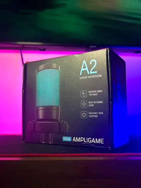 Microfone Gamer Fifine A2 RGB Novo na caixa - Periféricos e Acessórios ...