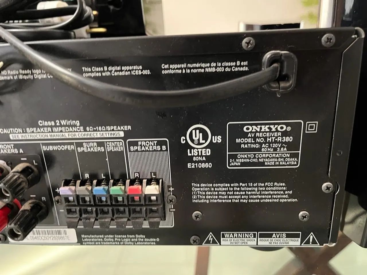 Home theater Onkyo HT-R380 - Aparelhos de Som - Cidade Universitária ...