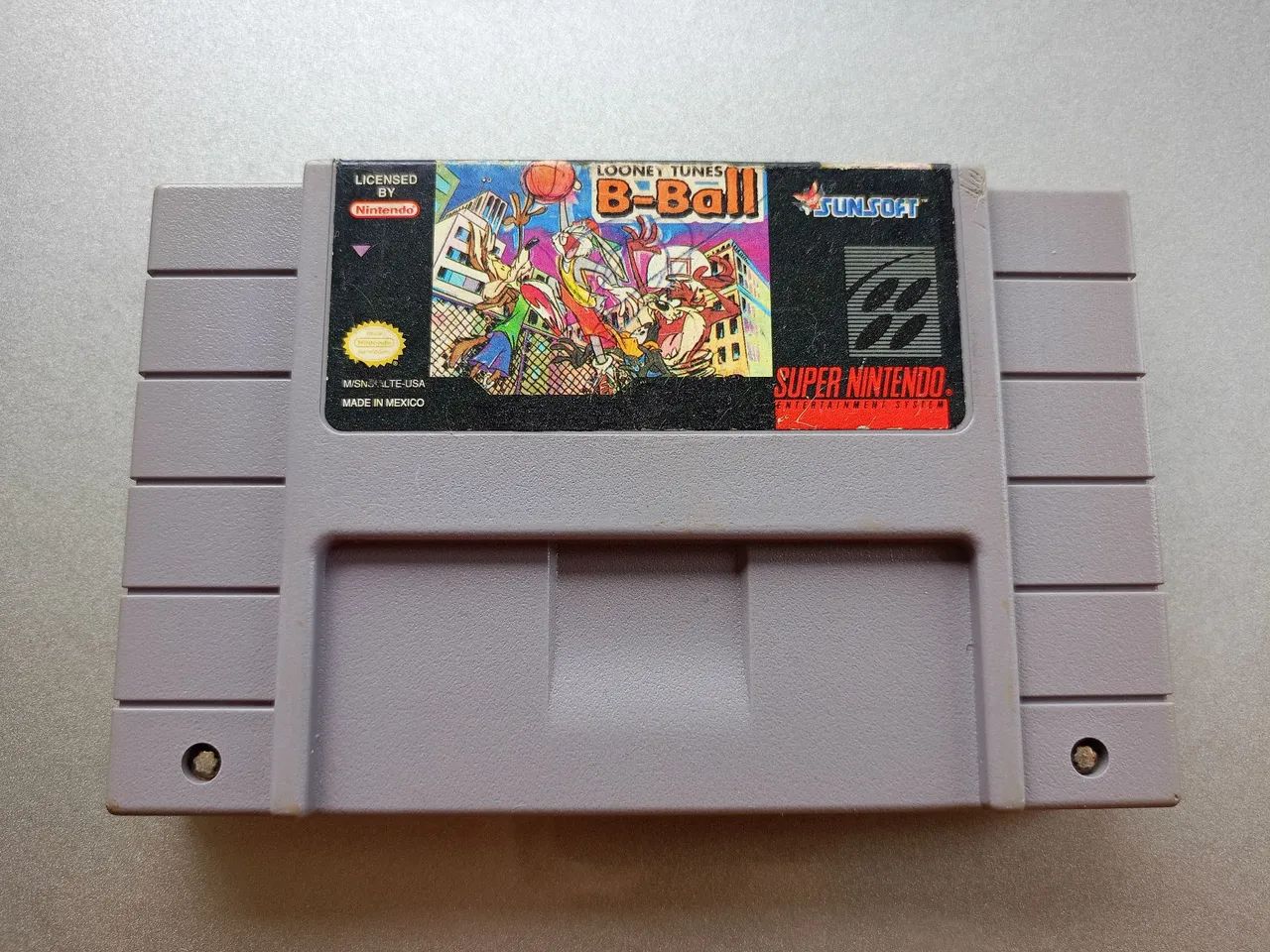 Looney Tunes B-Ball - SNES Super Nintendo - Jogos de Vídeo Game ...