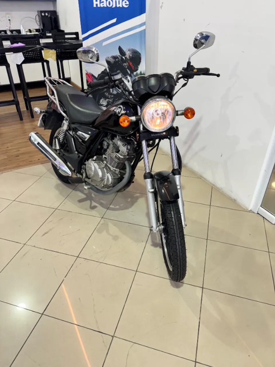 Motos HAOJUE CHOPPER no Brasil