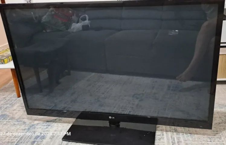 TV LG Plasma 60 Polegadas Modelo 60PK550 COM DEFEITO - NÃO APARECE IMAGEM - TVs - Vila Lutécia ...
