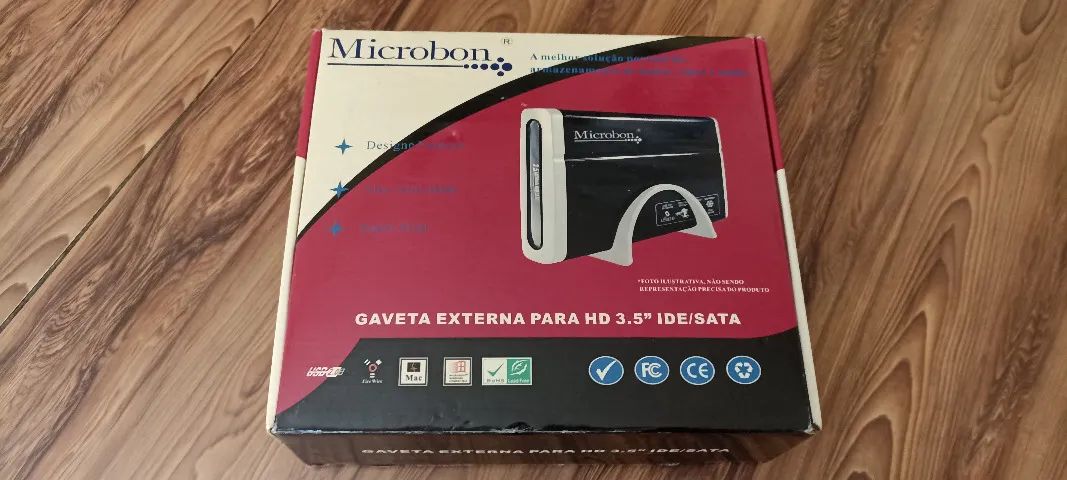 Microbon Gaveta Externa Para Hd 3.5 Ide/sata - Armazenamento - Vila ...