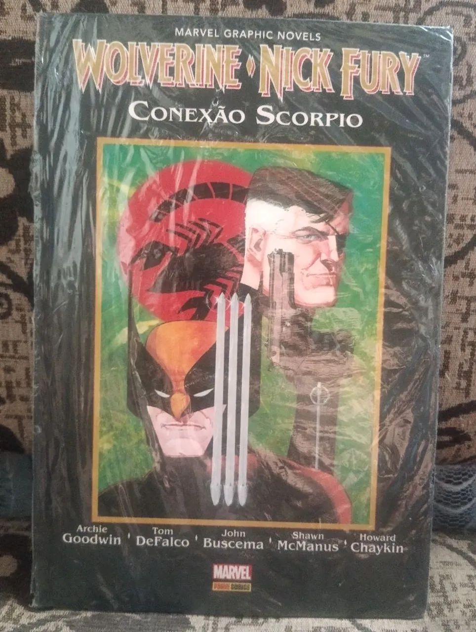 Hq Wolverine e Nick Fury: Conexão Scorpio (Marvel Graphic Novels ...