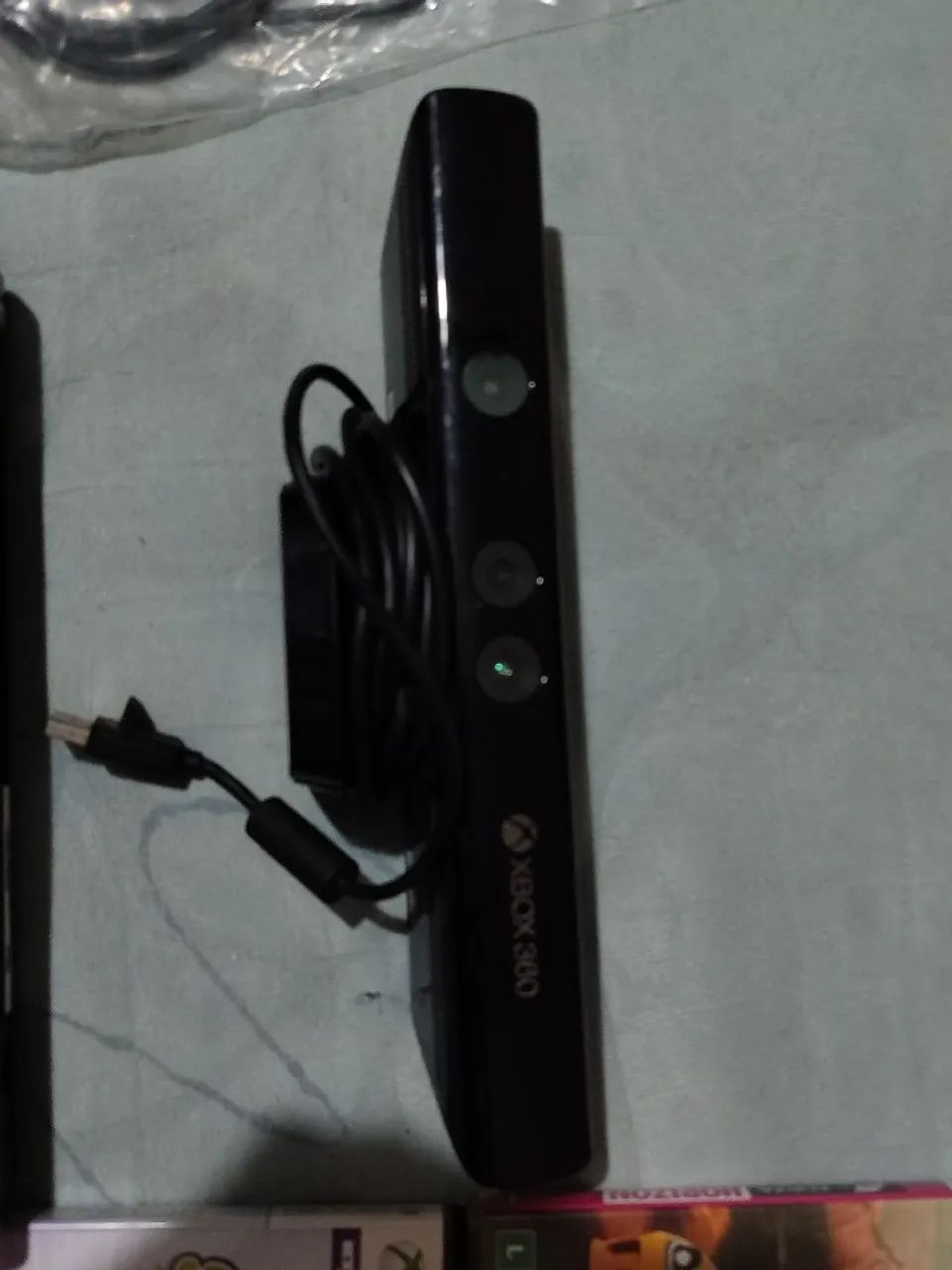 XBOX 360 SUPER SLIM + 7 JOGOS + 2 CONTROLES + KINNECT - Consoles de ...