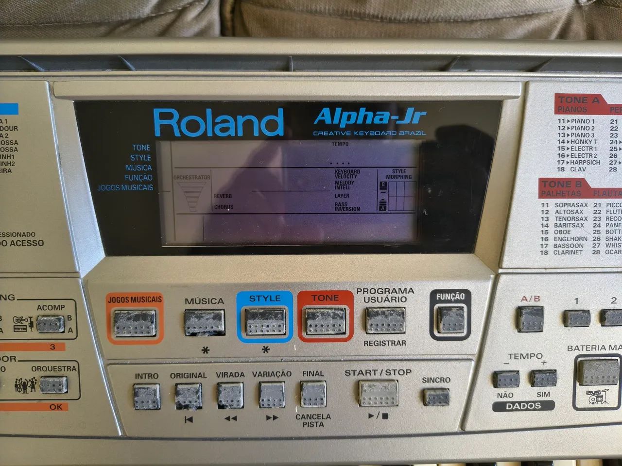 Teclado ROLAND ALPHA JR - Instrumentos musicais - Rocha, Rio de Janeiro ...