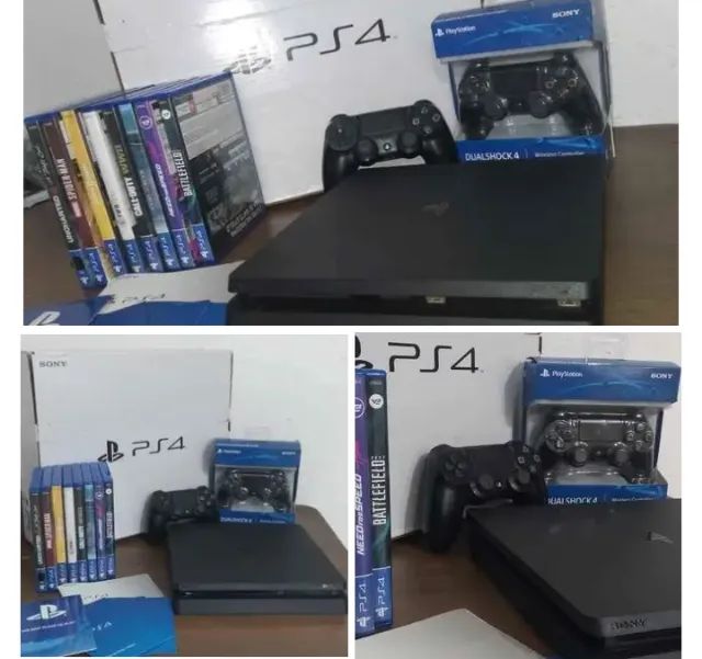 PS4 Slim 500 GB Consoles de Video Game Cidade Planejada I Braganca Paulista 1364435514 OLX