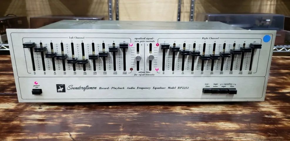 Equalizador Soundcraftsmen - Modelo Rp2212 - Aparelhos de Som - Paraíso ...