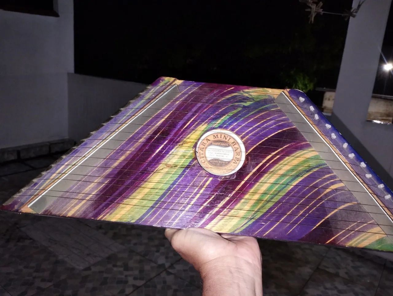 Mini Harpa Cítara Perfeito Estado de Conservação - Instrumentos ...