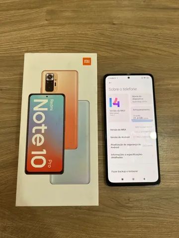 Celulares XIAOMI REDMI NOTE 10 PRO Usados, seminovos e Novos em São ...