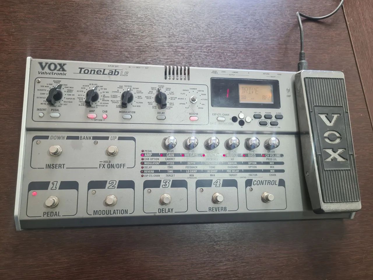 Vox ToneLab LE Pedal Multi-Efeitos para Guitarra - Instrumentos ...