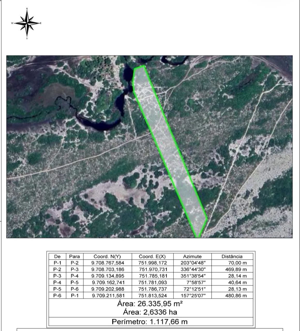 Terreno na Estrada que dar acesso ao Mandacaru e Atins.. - Terrenos ...