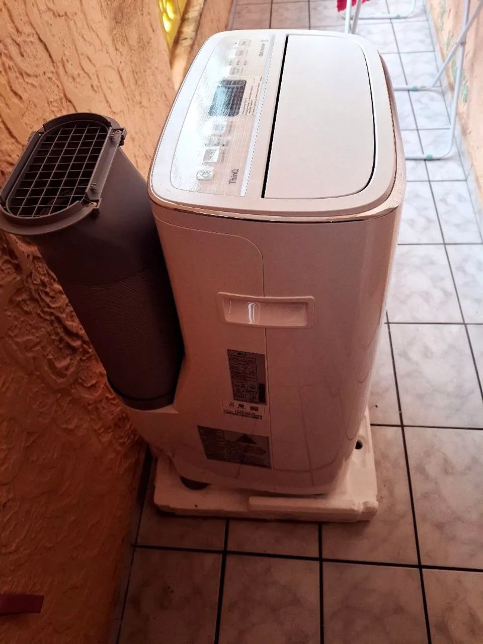 AR CONDICIONADO PORTÁTIL 14.000 BTU LG Dual Inverter 127V NOVO GARANTIA ...