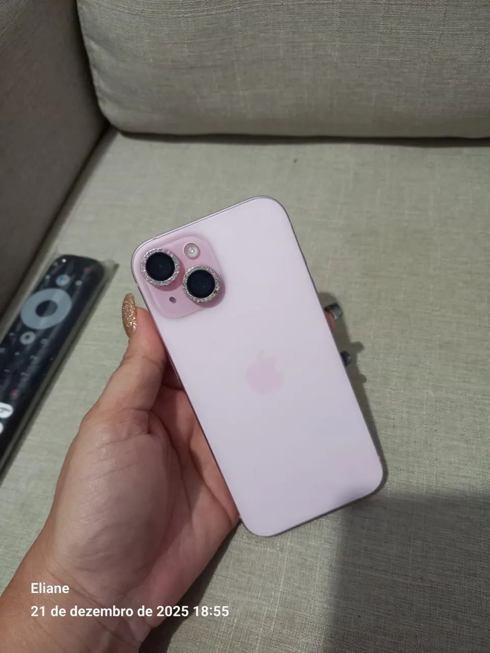 iPhone 15 rosa para troca em 15 pro max sem marcas de uso - Celulares e ...