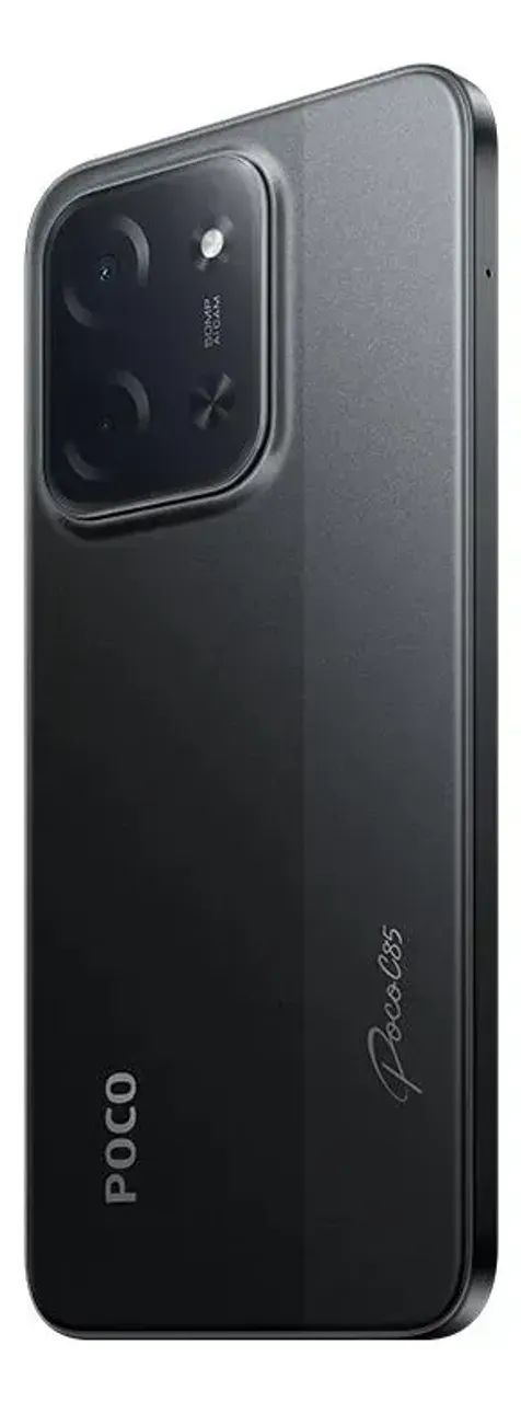 Smartphone Xiaomi Poco C85 4G 8gb Ram com 8GB Virtual e 256gb cor Black ...